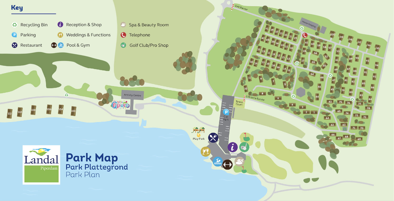 Resort Map | Piperdam
