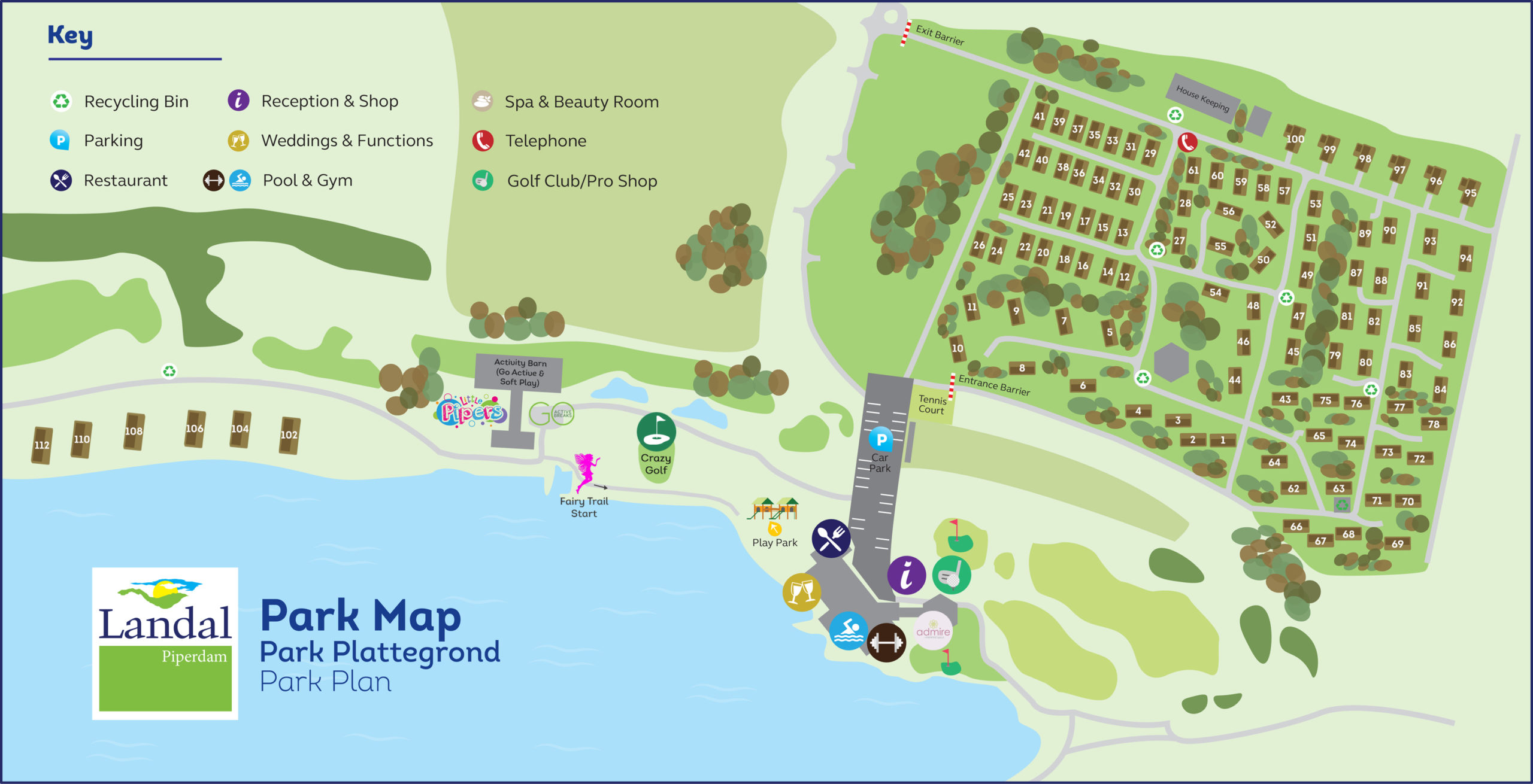 Resort Map | Piperdam